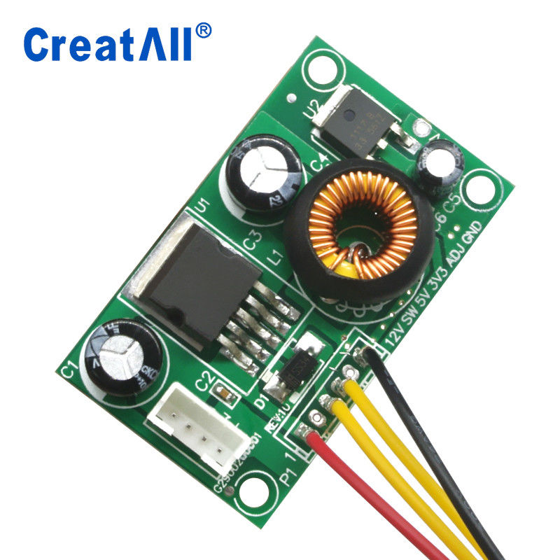 CA-1233 12V to 5V to 3.3V LCD Power Supply Board Voltage Conversion ...