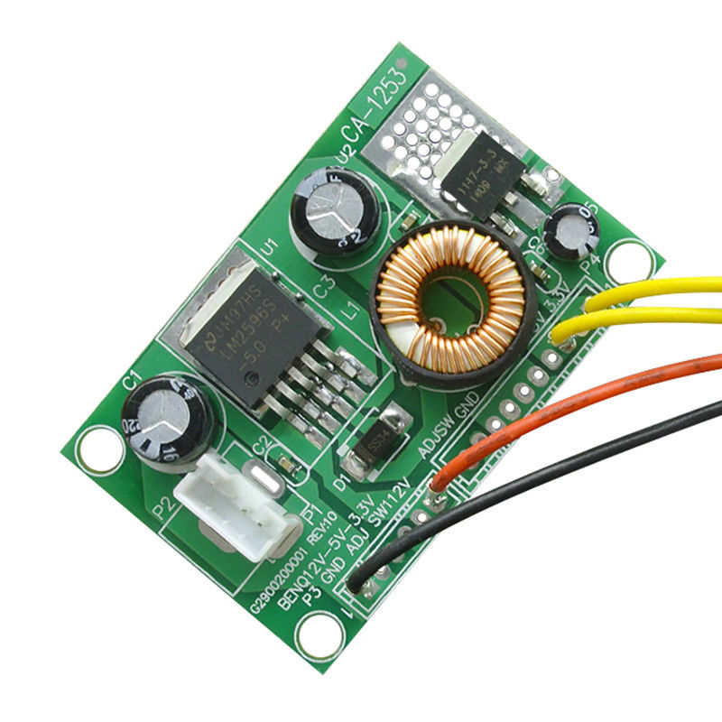 CA-1253 12V To 5V To 3.3V LCD Power Supply Board Voltage Conversion ...
