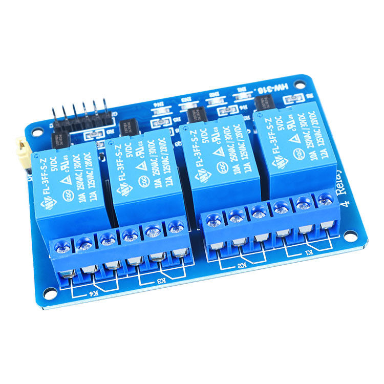 5V Optocoupler 4 Channel Relay Module IED Programming STEM Education