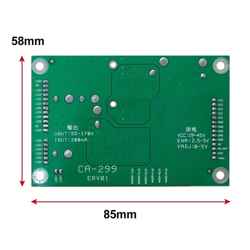 CA-299 Led Tv Universal Inverter Board 32''-60" Self Adjusted Current