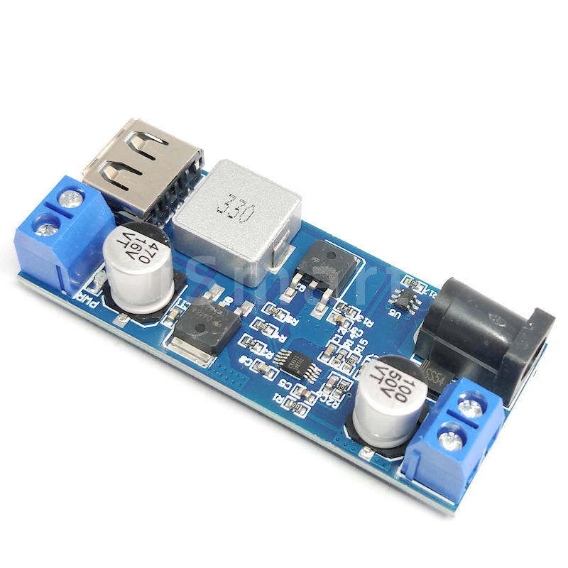 DC 24V 12V 5V 5A Step Down Power Supply Buck Converter USB