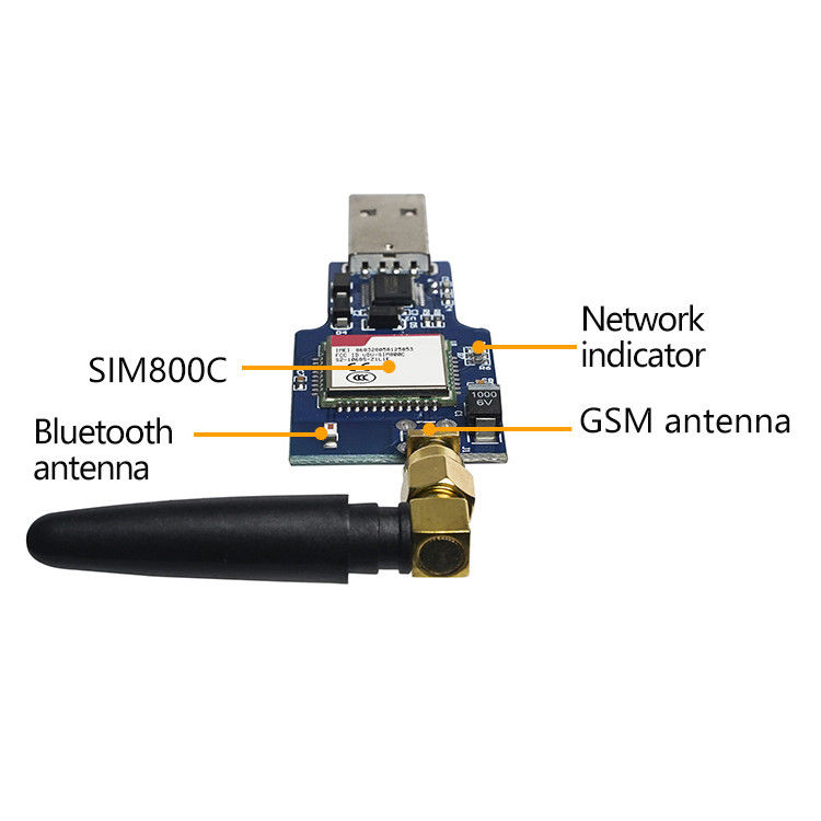 SIM800 SIM800C Wireless Wifi Module Usb To Gsm Module Quad Band GSM GPRS