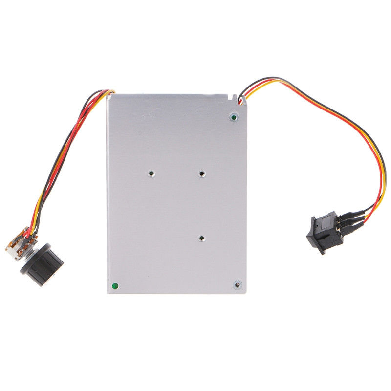 DC 10-55V 12V 24V 36V 60A PWM Motor Speed Controller CW CCW Reversible Switch