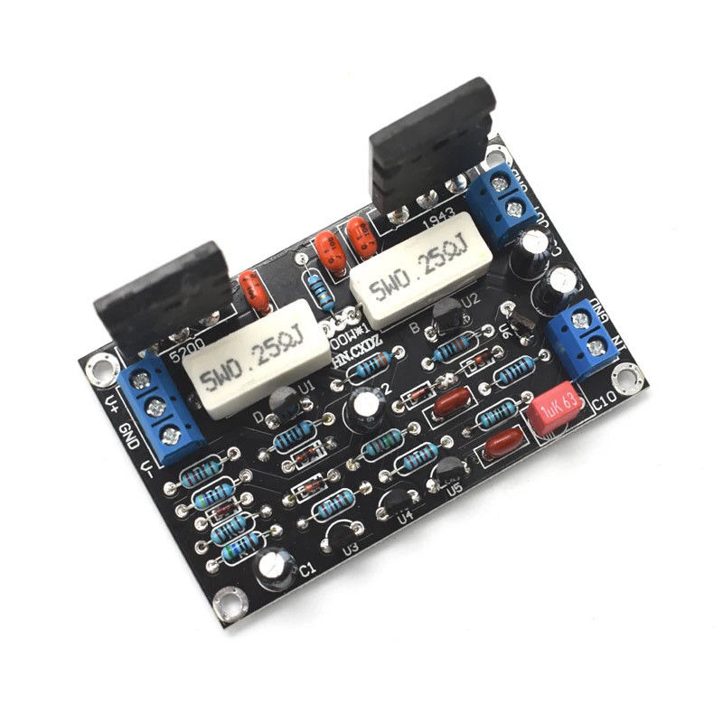 Tube 2SC5200+2SA1943 Hifi Audio Amplifier Board Mono Channel 100W DC ...