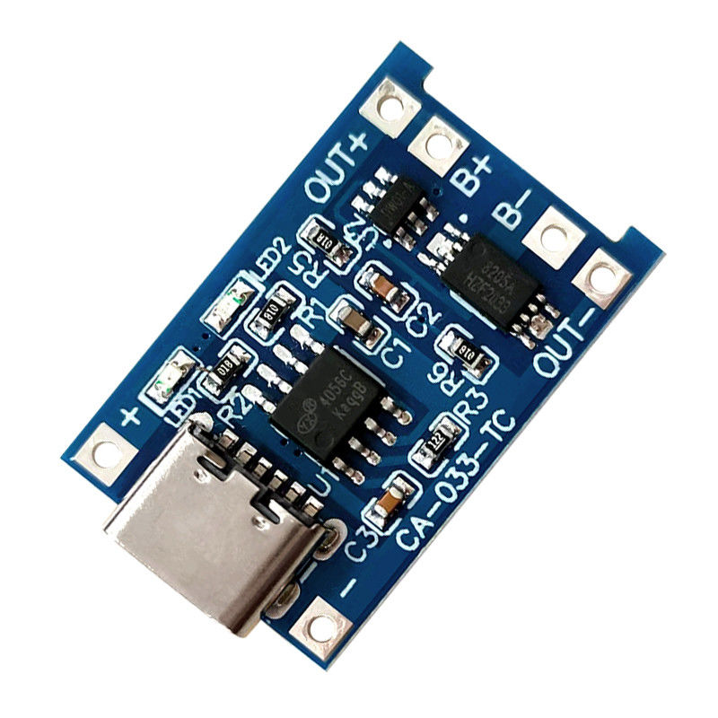 CA-033 Micro Type-C USB 5V Charging Board Dual Function 1A Li-Ion ...