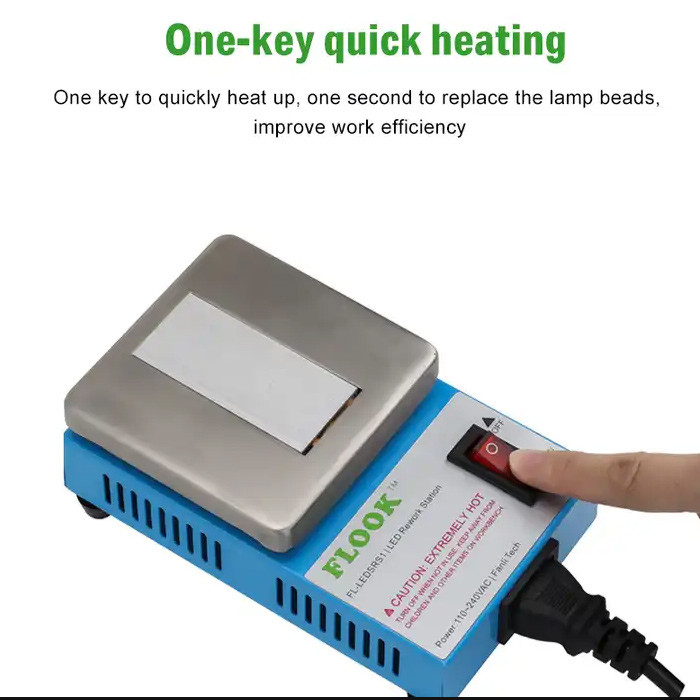 LED Backlight Strip Tester Tool 400W PTC Heating Plate For LED Quick ...