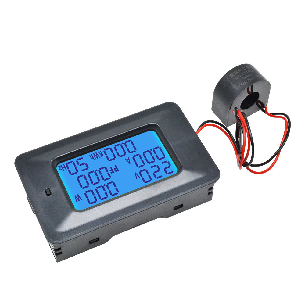 AC 5KW 85~250V Digital Ammeter Voltmeter indicator Power Energy