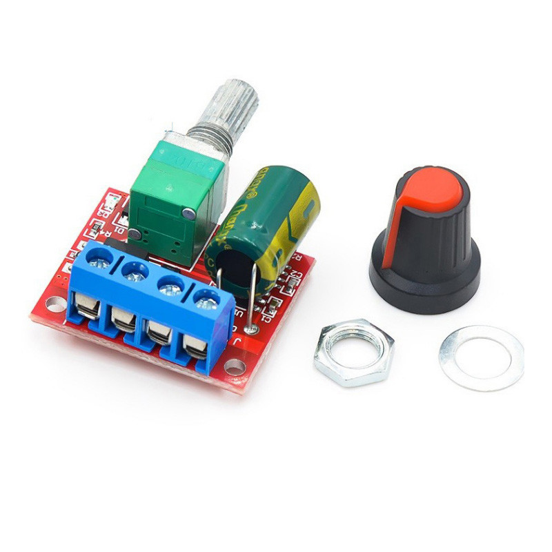Ca555 Mini 5a Dc Motor Speed Controller Module Max 90w 3v 35v
