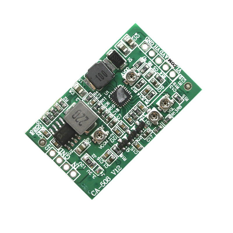 CA-508 LCD LED TCON Board VGL VGH VCOM.AVDD 4 12v Boost Converter Power ...