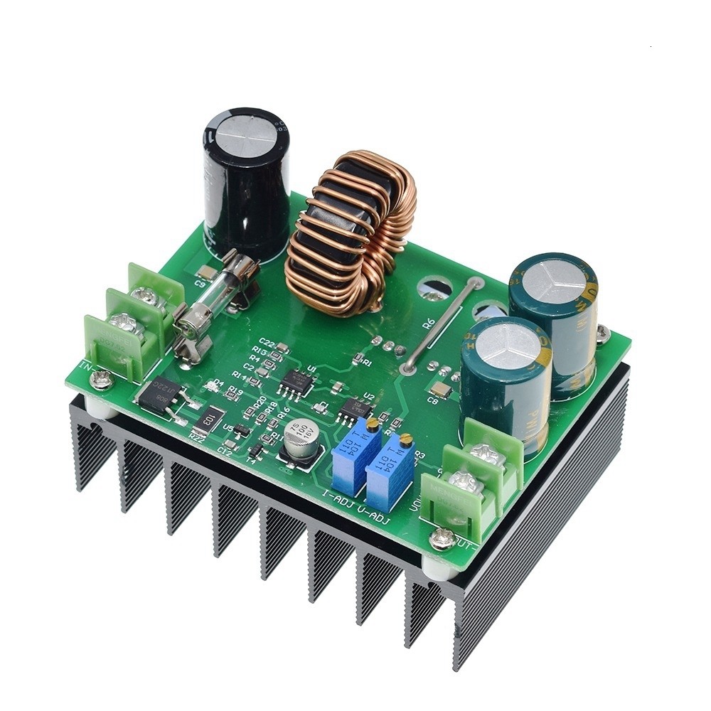 12-60V to 12-80V DC-DC Boost Converter Board with 600W 10A Output ...