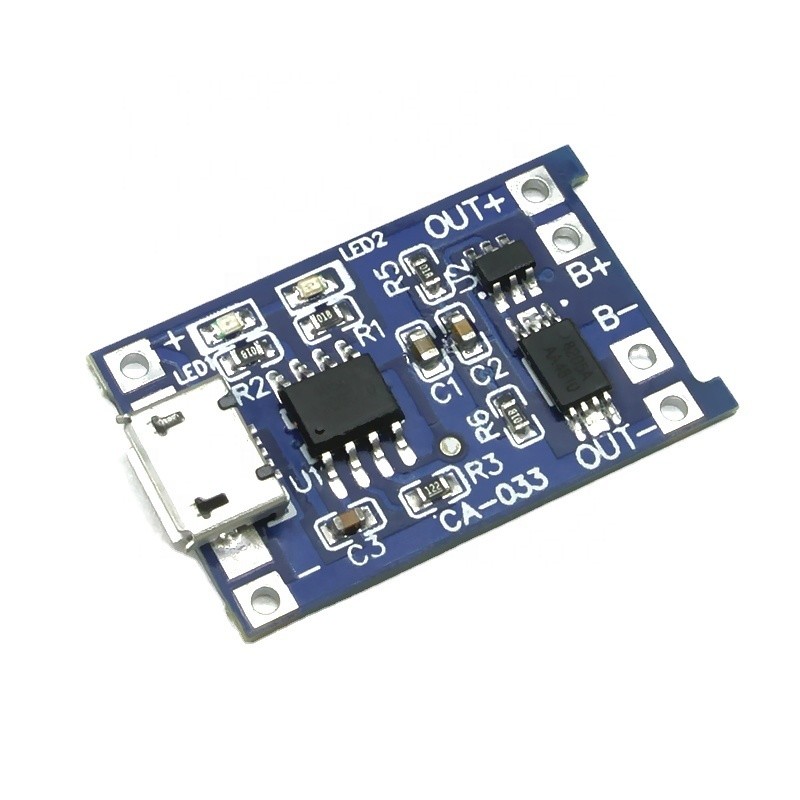 CA-033 Micro Type-c USB 5V Charging Board with Dual Functions 1A Li-ion ...
