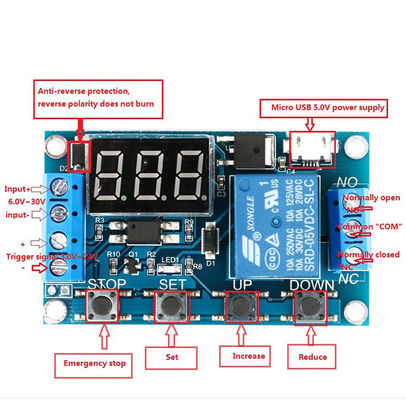 trigger delay Control Relay Module 1 Channel One Relay Module